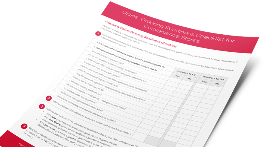 Online Ordering Readiness Checklist for Convenience Stores | Paytronix